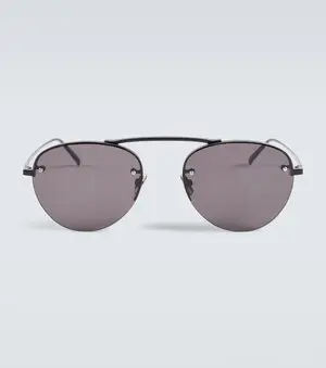 Saint Laurent Aviator Sunglasses - Black