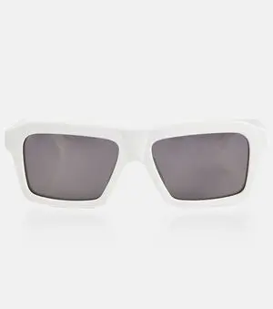 Bottega Veneta Rectangular Sunglasses - White