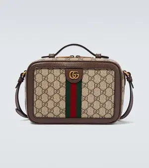 Gucci Ophidia Small Shoulder Bag - Beige