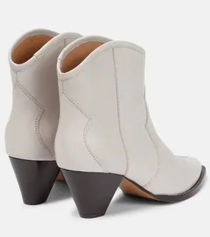 Isabel Marant Darizo Leather Cowboy Boots