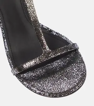 Isabel Marant Étoile Einari Metallic Leather Sandals