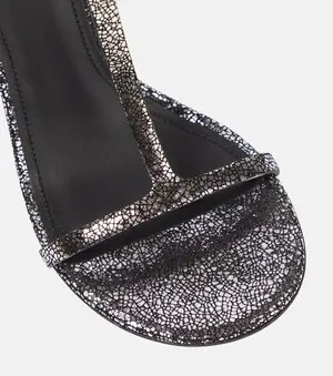 Isabel Marant Étoile Einari Metallic Leather Sandals