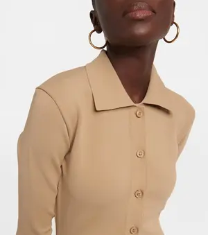TOD'S Knit Shirt Dress