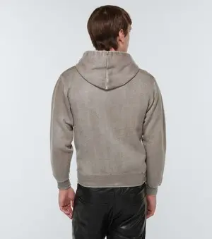 NOTSONORMAL Army Cotton Jersey Hoodie