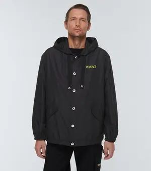 Versace La Maschere Printed Jacket