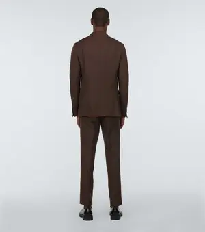 Zegna Wool And Linen Suit