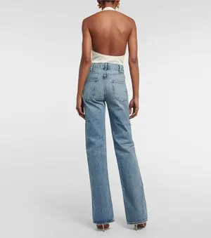 NILI LOTAN Joan High-rise Straight Jeans