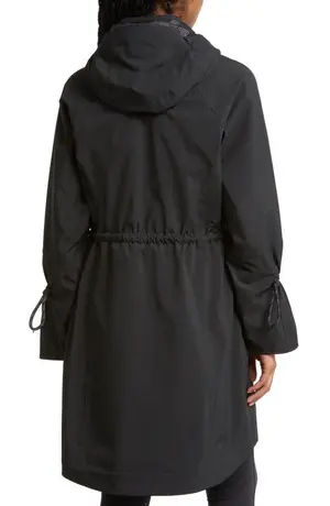 LOLE Piper Waterproof Oversized Rain Jacket - Black Beauty