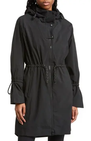 LOLE Piper Waterproof Oversized Rain Jacket - Black Beauty