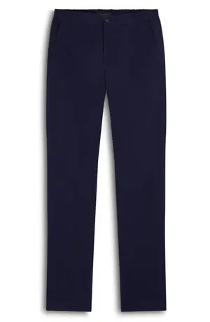 Bugatchi Button Front Linen Pants