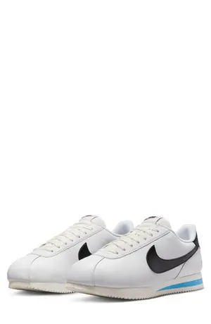Nike Cortez Sneaker White/ Black/ Blue/ Sail