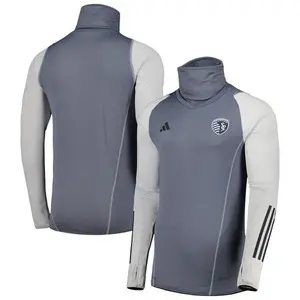 Adidas Sporting Kansas City Warm Raglan Cold.rdy Top - Gray