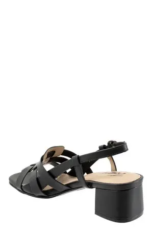 Trotters Luna Slingback Sandal - Black