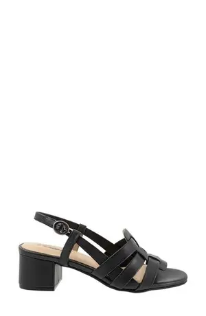 Trotters Luna Slingback Sandal - Black