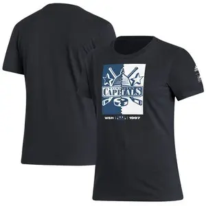 Adidas Washington Capitals Reverse Retro 2.0 Playmaker T-shirt - Black