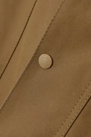 Loewe Corduroy-trimmed Cotton-canvas Jacket