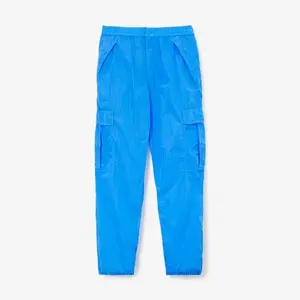 Burberry Nylon Cargo Trousers Vivid Blue