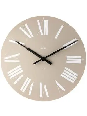 ALESSI Roman-numeral Clock - Grey