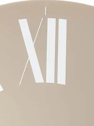 ALESSI Roman-numeral Clock