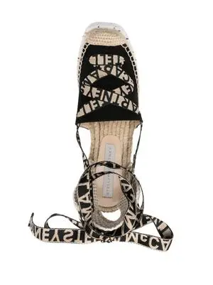 Stella McCartney 140mm Gaia Espadrilles - Black