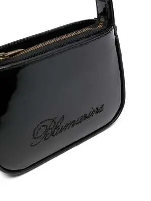 Blumarine Logo Mini Bag - Black
