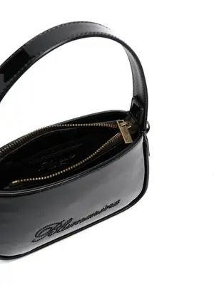 Blumarine Logo Mini Bag - Black