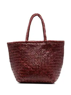 Dragon Diffusion Grace Basket Small Tote Bag - Brown