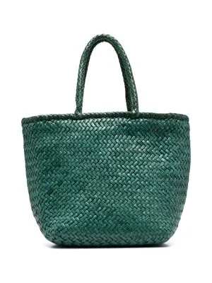 Dragon Diffusion Grace Basket Small Tote Bag - Green