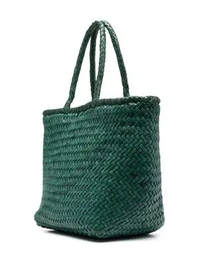 Dragon Diffusion Grace Basket Small Tote Bag - Green