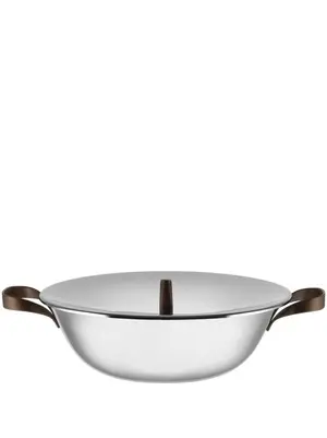 ALESSI Edo Wok Pan - Silver