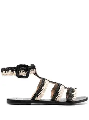 Manebí Gladiator Braided Sandals