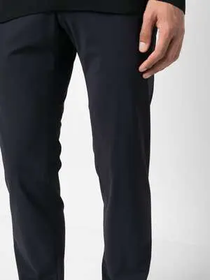 PT TORINO Tailored Straight-leg Trousers - Blue