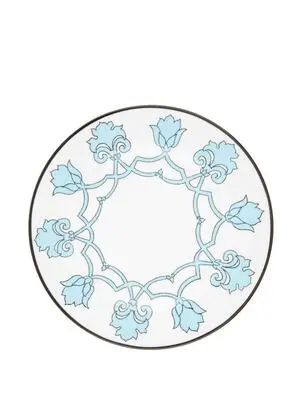 PINTO PARIS Jaipur Porcelain Soup Plate - Blue