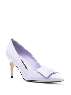 SERGIO ROSSI Sr1 75mm Patent Leather Pumps