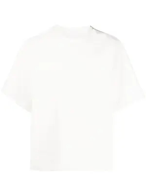 JIL SANDER Oversize Cotton T-shirt - White