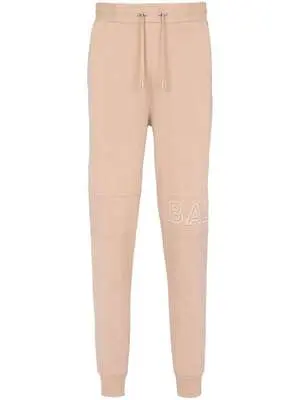 Balmain Embossed Logo Track Pants - Neutrals