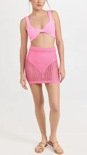 Hunza G Jamie Bikini Set - Bubblegum