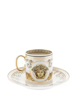 Versace Virtus Gala Espresso Cup And Saucers