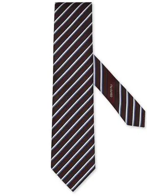 Zegna Cento Fili Silk Tie - Red