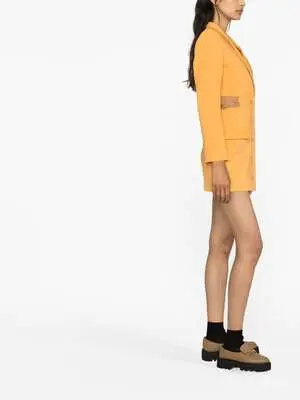 Maje Cut-out Tailored Minidress