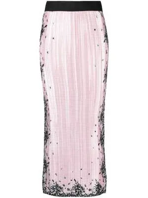 MSGM Sequin Pencil Skirt
