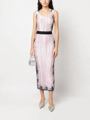 MSGM Sequin Pencil Skirt