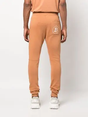 Balmain Logo-print Track Pants - Brown