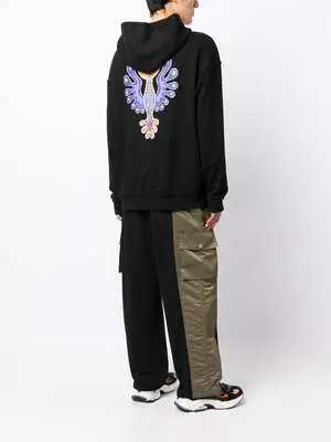 COUNTY OF MILAN Marcelo Burlon Graphic-print Hoodie