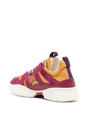 Isabel Marant Étoile Kindsay Panelled Sneakers - Purple