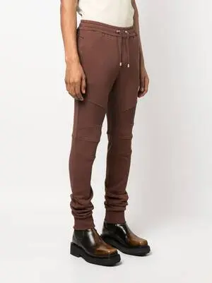 Balmain Logo-print Track Pants - Brown