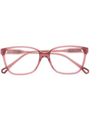 Chloé Square-frame Glasses Pink