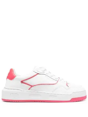 TWINSET Low-top Leather Sneakers