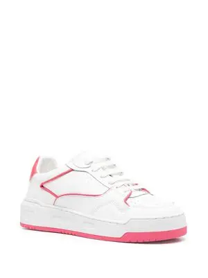 TWINSET Low-top Leather Sneakers
