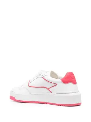 TWINSET Low-top Leather Sneakers